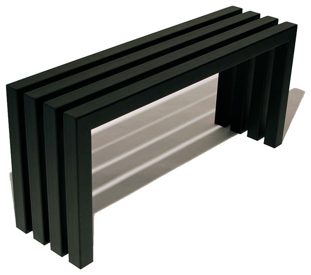 Linear Bench Industry Black, 40" Length - Upholstered Benches - by ...