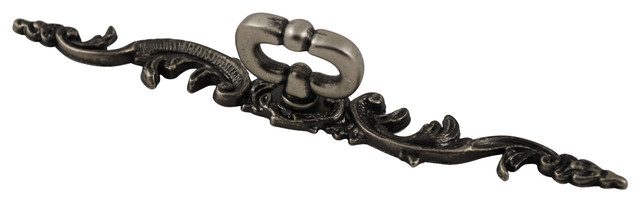 Mock Key With Backplate - Traditional - Cabinet And Drawer Handle Pulls ...