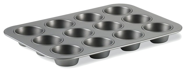 Calphalon Classic Bakeware 12 Cup Muffin Tin - Transitional - Cupcake ...