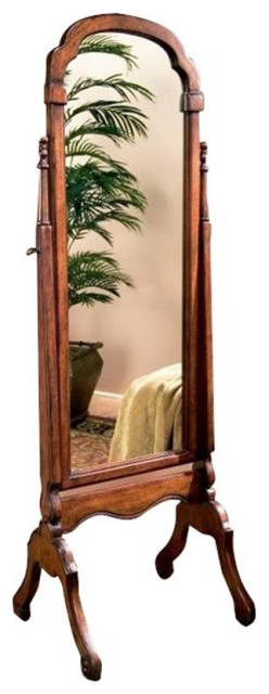 Butler Specialty Traditional Cheval Mirror In Plantation Cherry ...