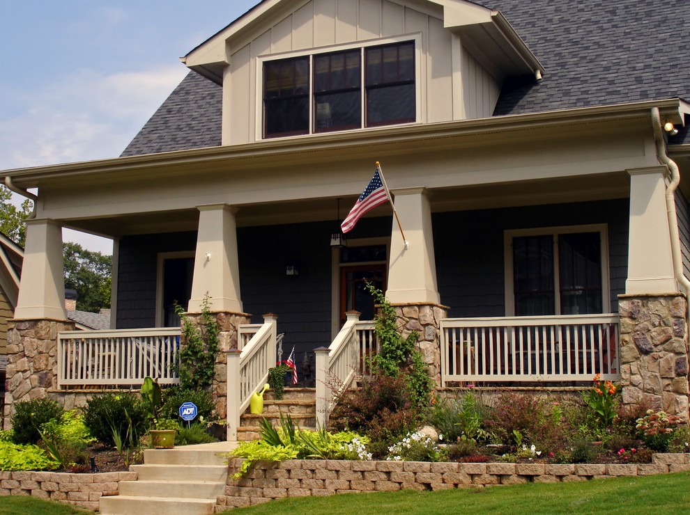 Exterior Stone Accents - Craftsman - Exterior - Atlanta - by Daco Stone