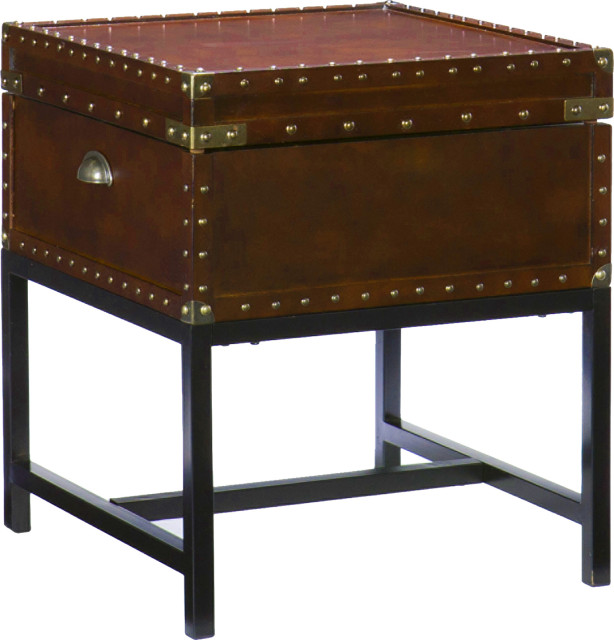 Voyager Storage End Table - Traditional - Side Tables And End Tables - by HedgeApple | Houzz