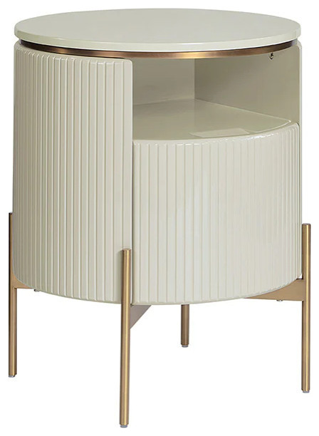 Mariya End Table - Midcentury - Side Tables And End Tables - by Rustic ...