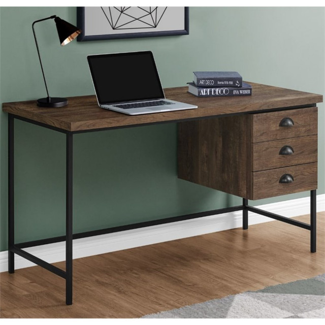 UrbanPro Computer Desk Home Office Laptop Storage Drawers 55"L Work ...