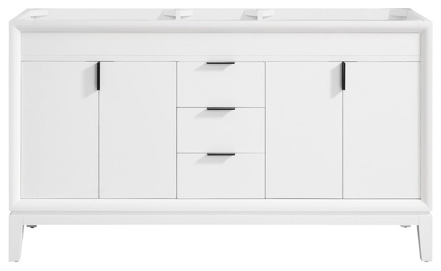 Avanity Emma 60" Vanity Only, Dove Gray - Contemporary - Bathroom ...