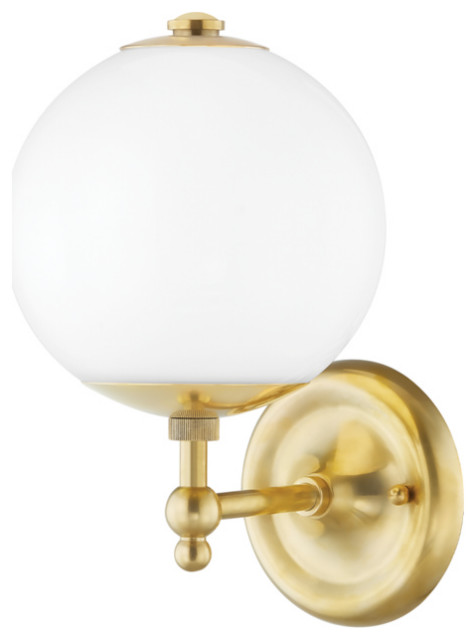 Sphere No.1 One Light Wall Sconce - Contemporary - Wall Sconces - by ...