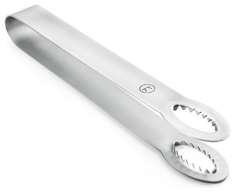 Outset Stainless Steel Ice Tongs - Contemporary - Kitchen Tongs - by ...
