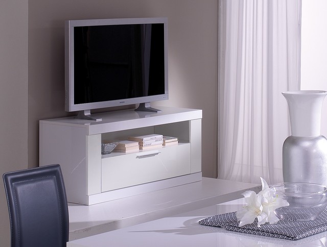 Meuble TV moderne avec tiroir - Salvatore - Moderne - Toulouse - par ...