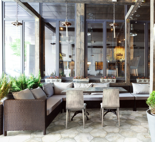 Boston Ferro Hex Bianco Porcelain Floor and Wall Tile - Contemporary ...