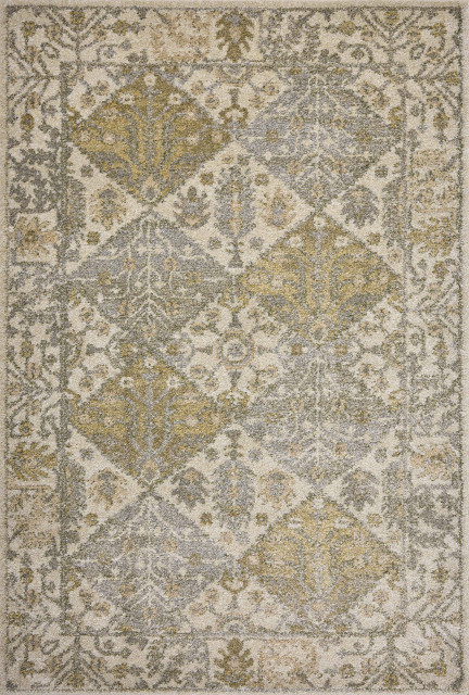 Loloi Tamryn Beige / Multi Rug, 2'-7" x 8'-0" - Contemporary - Hall And ...