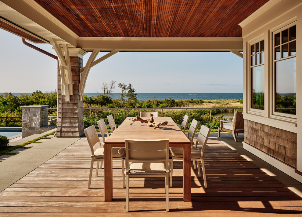 Watch Hill Coastal Classic - Beach Style - Deck - Providence - by ...