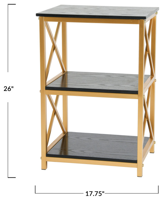 Crossline Side Table - Contemporary - Side Tables And End Tables - by ...