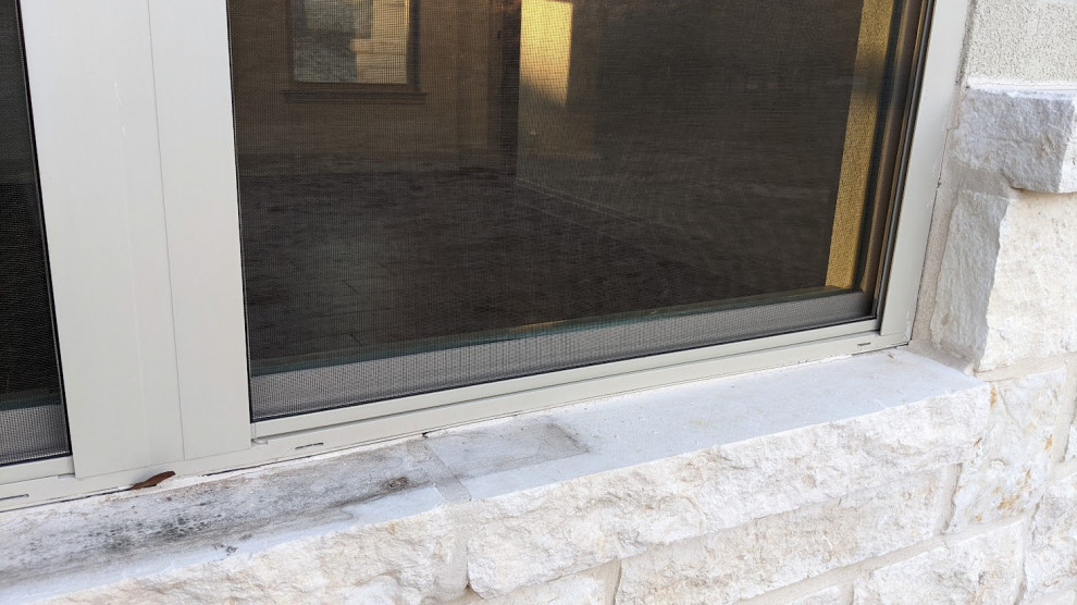 Caulk Windows Where Meets Stone Siding?