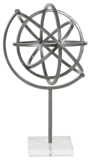 Splendid Gunmetal Acrylic Global Decor - Contemporary - Decorative ...