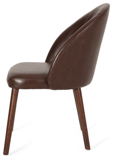 Lewiston Contemporary Channel Stitch Dining Chairs, Set of 2 ...