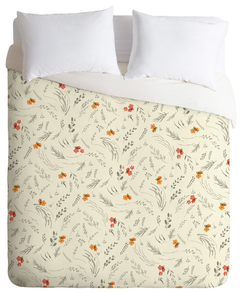 Iveta Abolina Caramel Cream Duvet Cover, King - Contemporary - Duvet ...