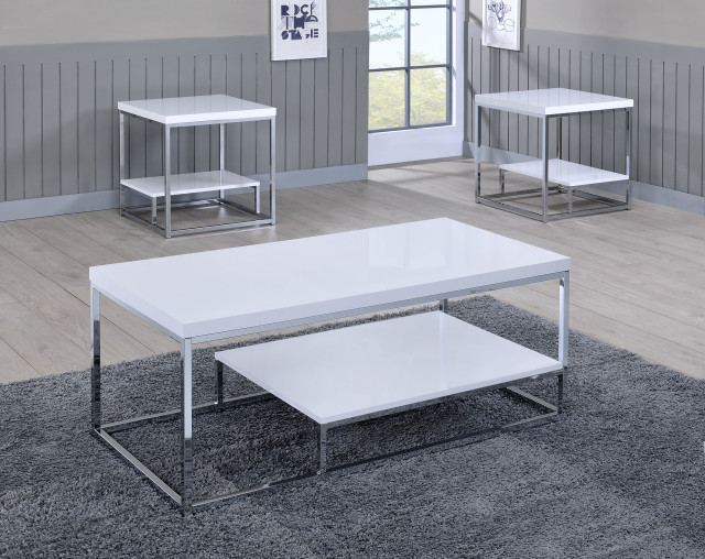 Lucia Cocktail Table - Contemporary - Coffee Tables - by HedgeApple | Houzz