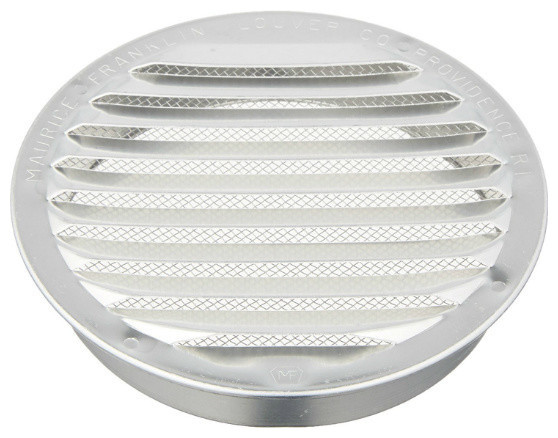 Maurice Franklin RL-100-4 Round Insect Proof Mini Louvers w/ Screen, 4 ...