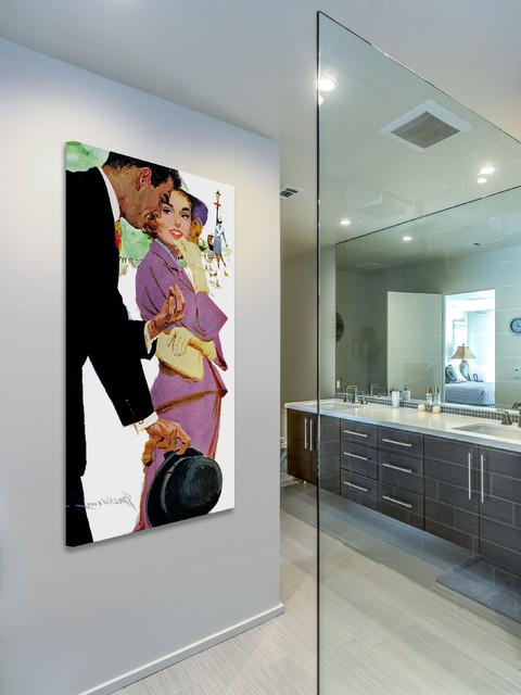 "Young and Pampered" Painting Print on Wrapped Canvas, 12x24 ...