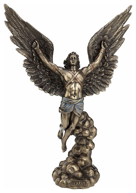 Flight of Icarus, Myth and Legend Statue - Traditional - Decorative ...
