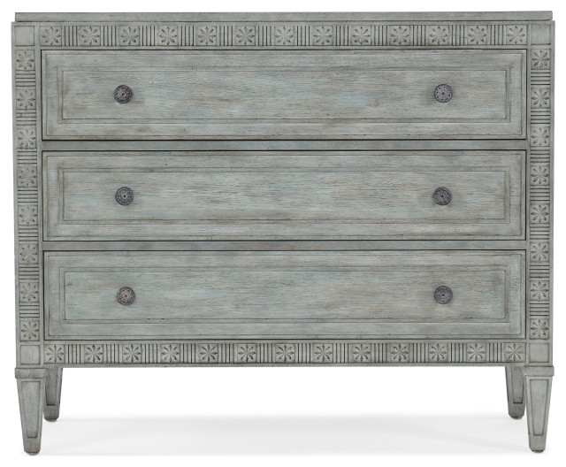 Charleston Three-Drawer Chest - Farmhouse - Accent Chests And Cabinets ...