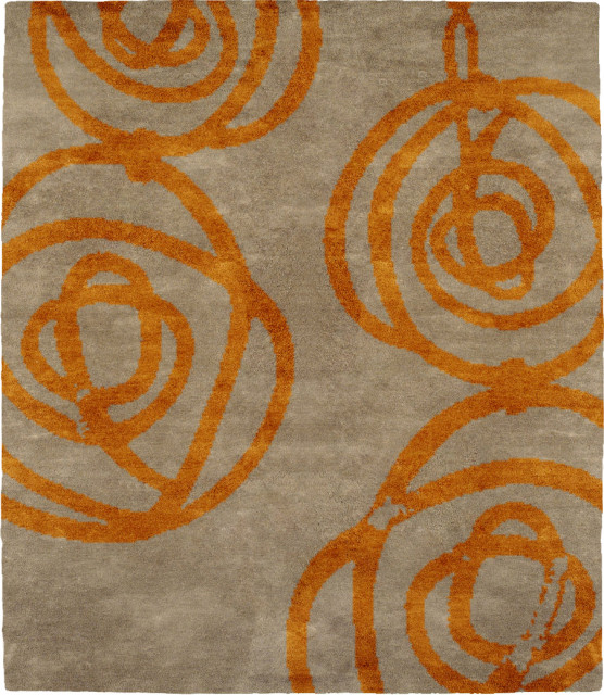 Caramel Wool Signature Rug, 10'x14' - Contemporary - Area Rugs - by ...