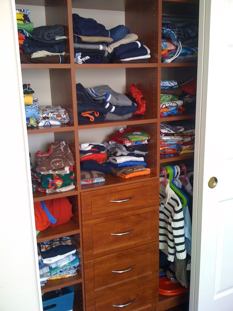 Kid's Reach-in Closet - Traditional - Closet - Other - by Tailored ...