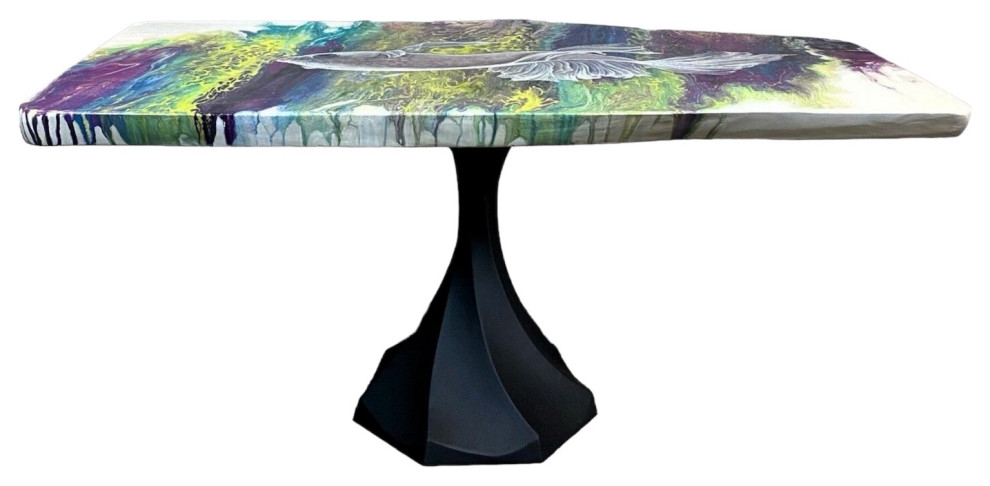 Discover the Beauty of Hand Painted Coffee Table - Contemporary ...