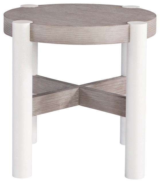 Bernhardt Trianon Side Table, 27"W x 27"D x 24"H - Farmhouse - Side ...