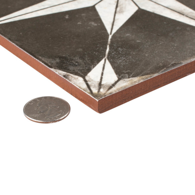 Kings Star Night Ceramic Floor and Wall Tile, Sample - Farmhouse - Wall ...