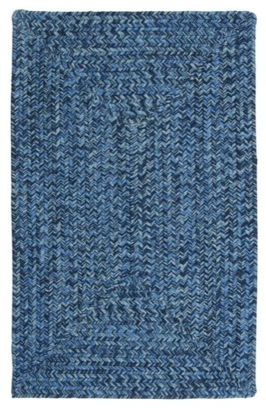 Catalina Rug, Blue Wave, 7'x9', 7'x9' - Beach Style - Outdoor Rugs - by ...