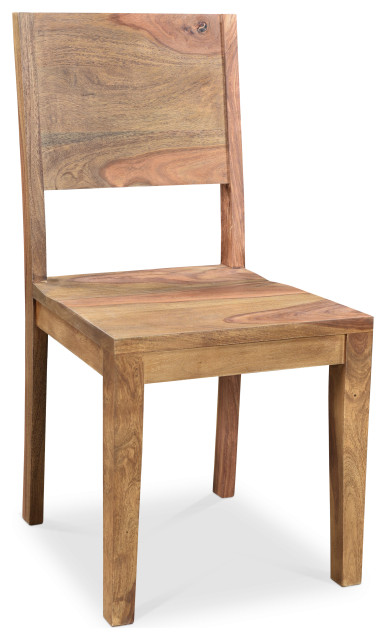 Raven Sheesham Wood Chair - set of 2 - Rustic - Dining Chairs - by ...