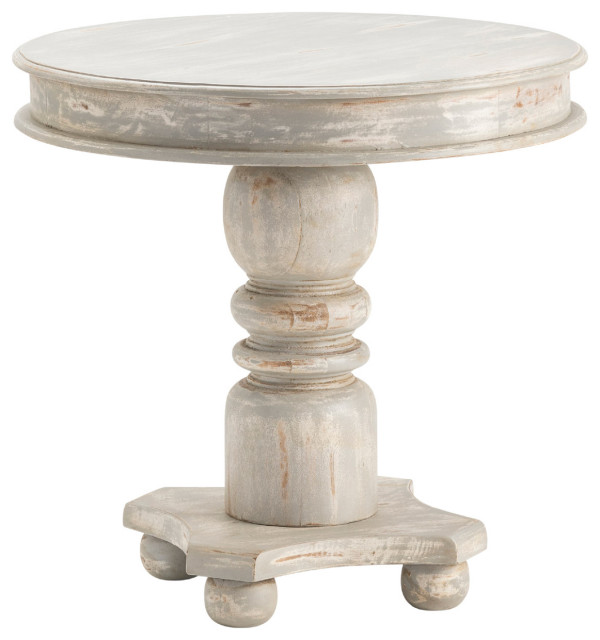 Castleberry Dining Table, Light Gray - Farmhouse - Dining Tables - by ...