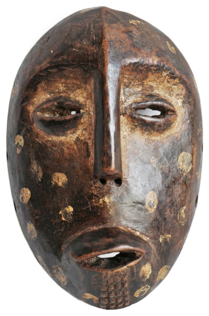 Consigned Old Lega Dot Mask - Tropical - Decorative Objects And ...