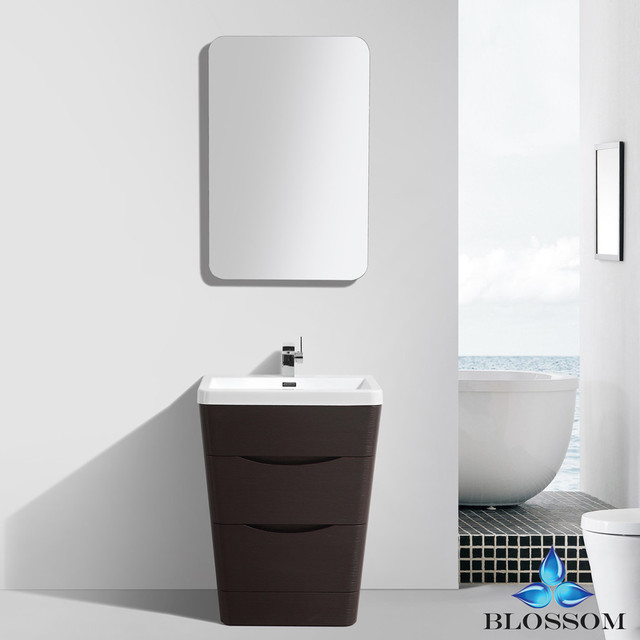 Venice 32" Vanity Set With Mirror, 142"x31.25"x31.5" - Contemporary ...
