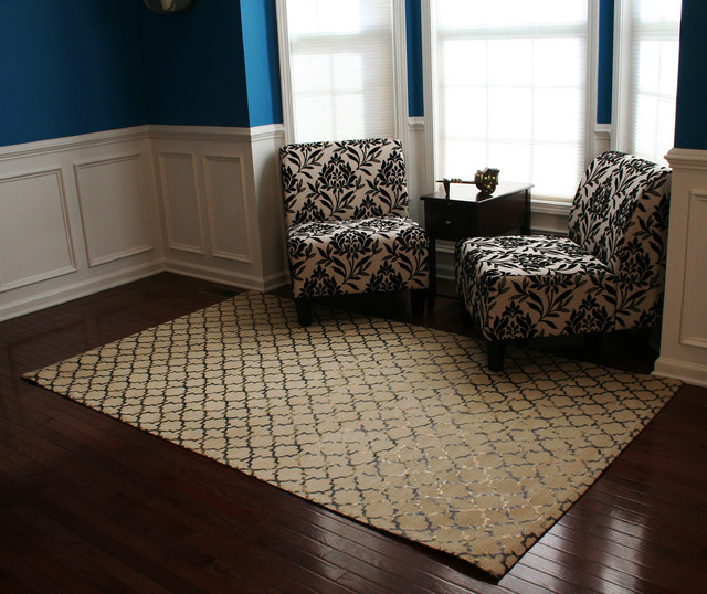Foil Print Rug, 60"x96" - Mediterranean - Area Rugs - by Home Weavers ...