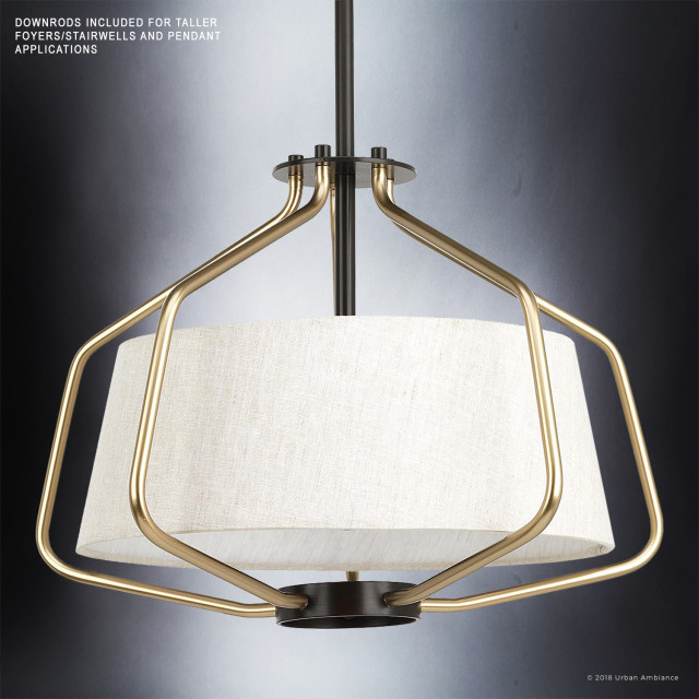 Luxury Mid-Century Modern Ceiling Fixture, Palma Series - Transitional ...