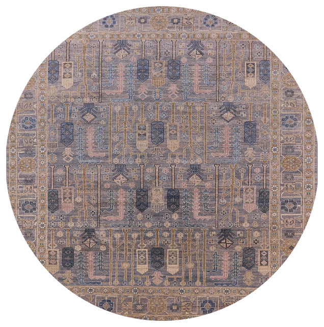 Ahgly Company Indoor Rectangle Mid-Century Modern Area Rugs, 5' x 7', 5 ...