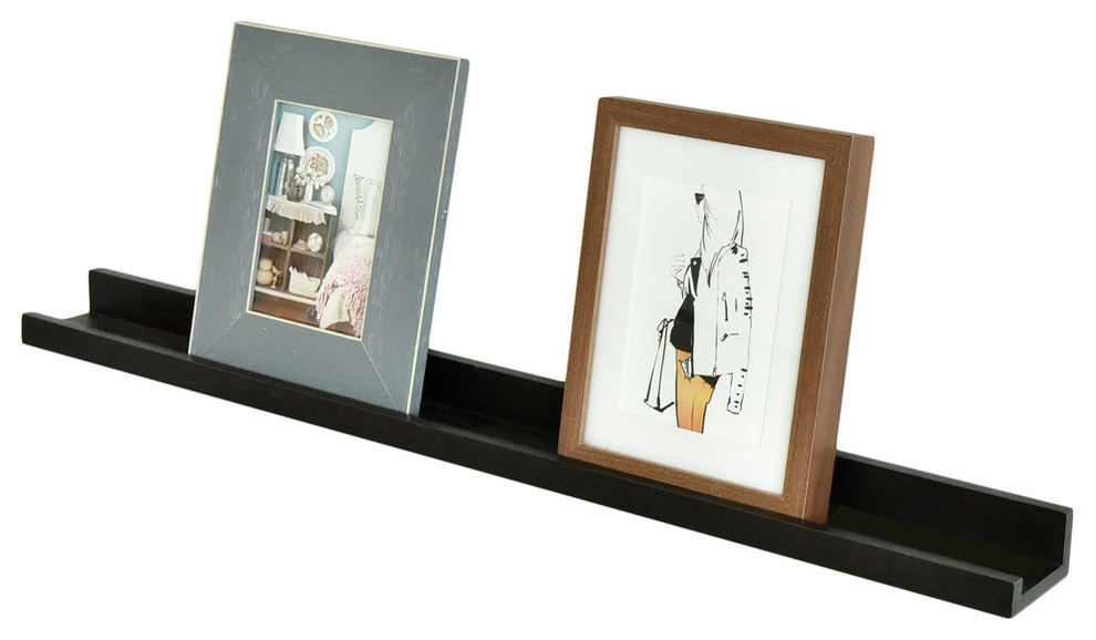 Vista Photo Ledge Picture Display Wall Shelf Gallery, 36 ...