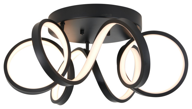Artika Ribbon Ceiling Flushmount Light - Modern - Flush-mount Ceiling ...