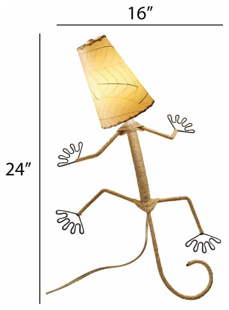 Gecko Lamp - Eclectic - Wall Sconces - by Eangee | Houzz