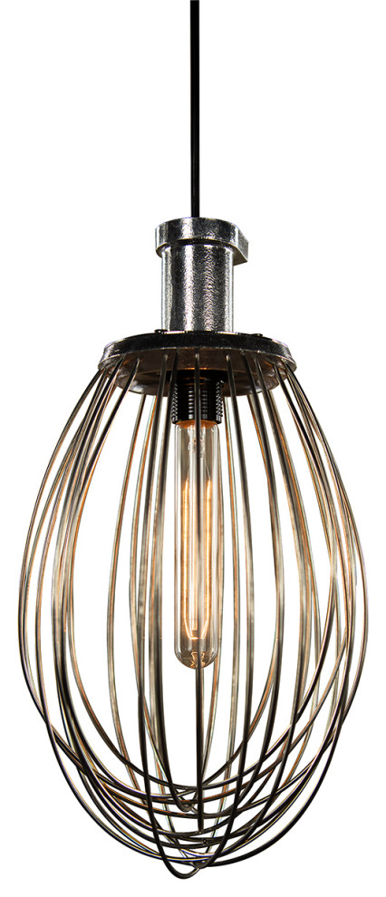 Whisk Pendant, Small - Industrial - Pendant Lighting - by Distressed ...