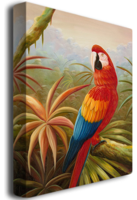 'Amazon Rain Forest' Canvas Art by Rio, 18" x 24" - Tropical - Prints ...