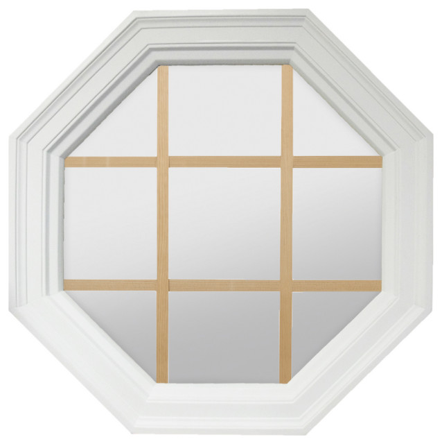 Four Season Town Light, White Poly, With Grille - Short Jamb ...