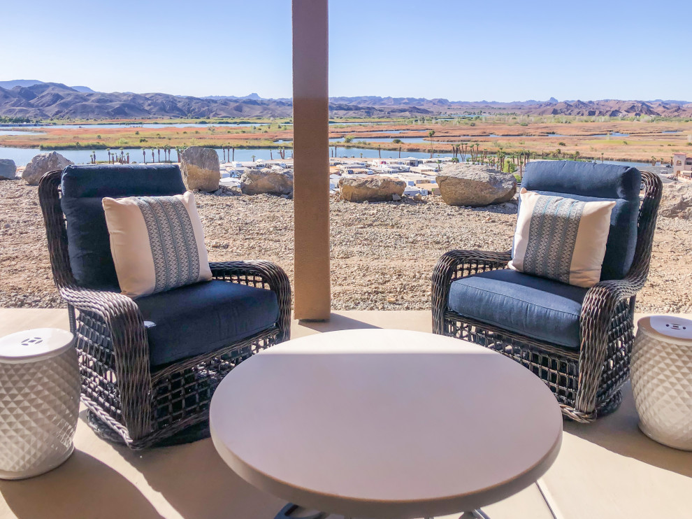 Desert Oasis - Beach Style - Patio - Phoenix - by Kathy Ann Abell ...