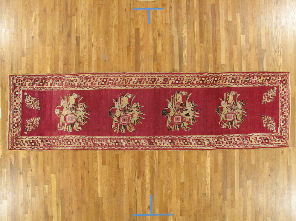Portuguese Carpet Rug, 8'3"x11'3", 8'3" x 11'3" - Traditional - Area ...
