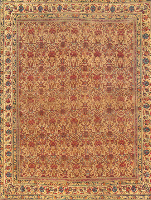 Azerbaijan Collection Hand-Knotted Lamb's Wool Area Rug, 14'6"x19', 14 ...