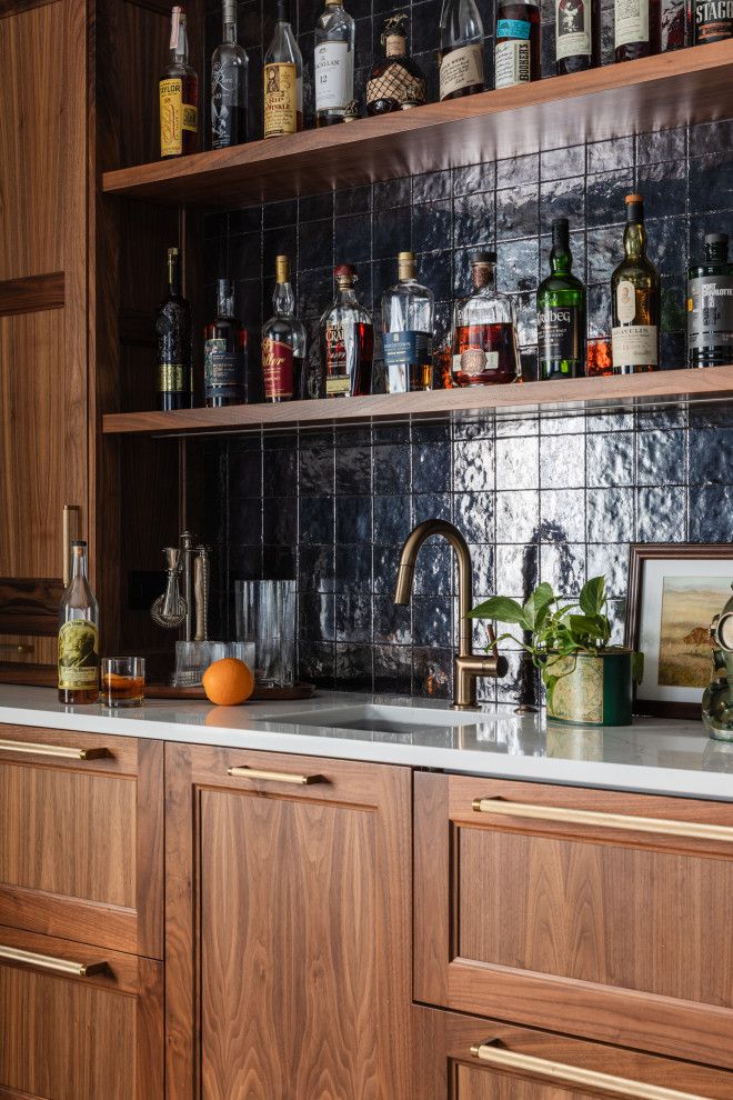 Bowles Residence - Beach Style - Home Bar - by Shoreline Construction ...