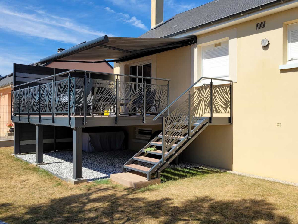 Garde-corps extérieurs - Modern - Deck - Grenoble - by Racken Metal ...