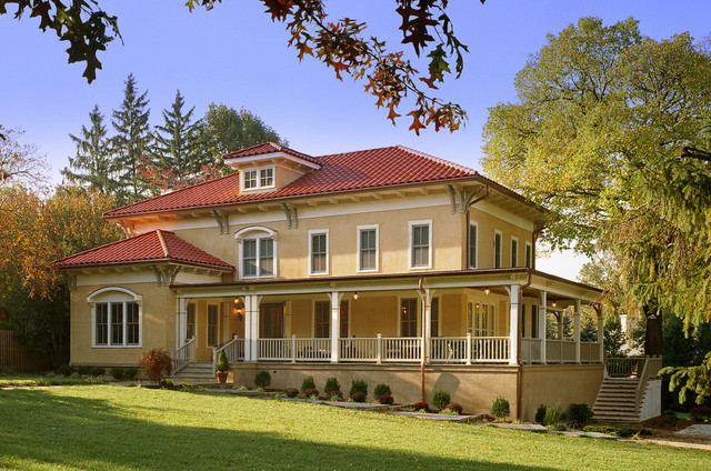 Italianate Villa Style - Mediterranean - Exterior - Tampa - by Dean ...